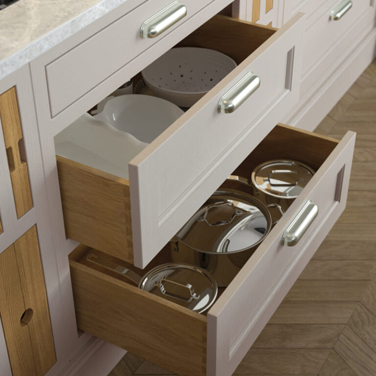 Internal Storage Options for Uform Fitted Kitchens