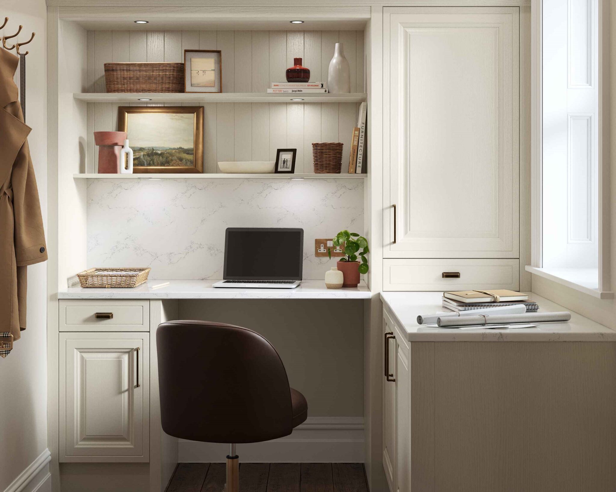 Fitted Furniture by Uform - Home Office, Media Units and Bootrooms