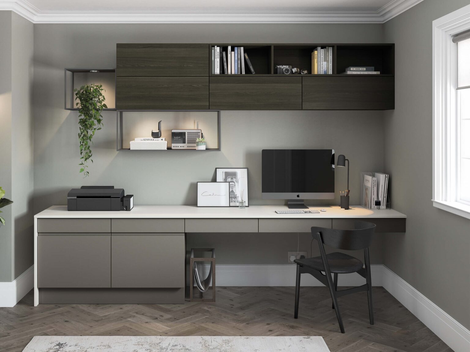 Fitted Furniture by Uform - Home Office, Media Units and Bootrooms